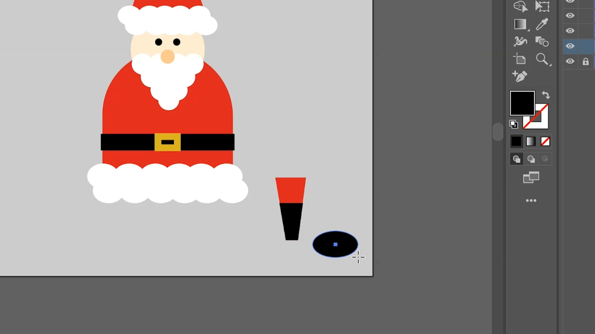 【Illustrator初級】クリスマス素材『サンタクロース』のつくり方｜ちょっと差がつくコソ勉メディア「ixmedia」｜【公式】法人向けクラウドストレージ「ixMark」